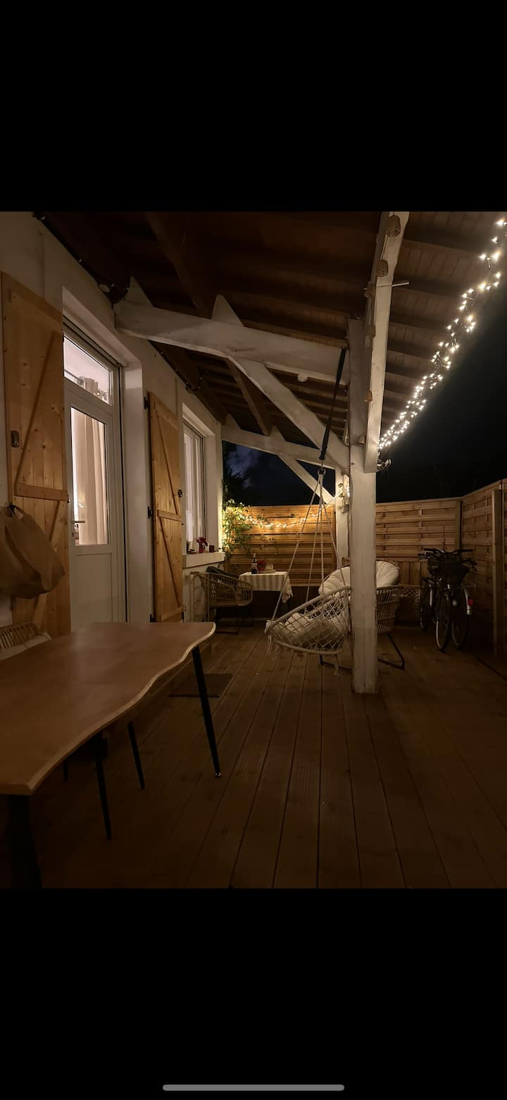 Le Cocon Du Bassin Darcachon Avec Sa Terrasse - Biganos