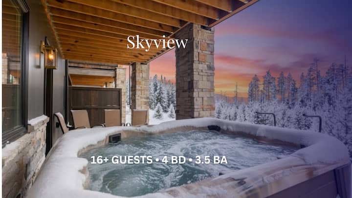 Skyview | Spacious • Trail Access & Hot Tub • Cozy - Winter Park, CO
