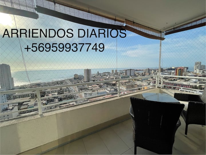 Apartamento 3 Habitaciones 2 Baños Cavancha - Iquique