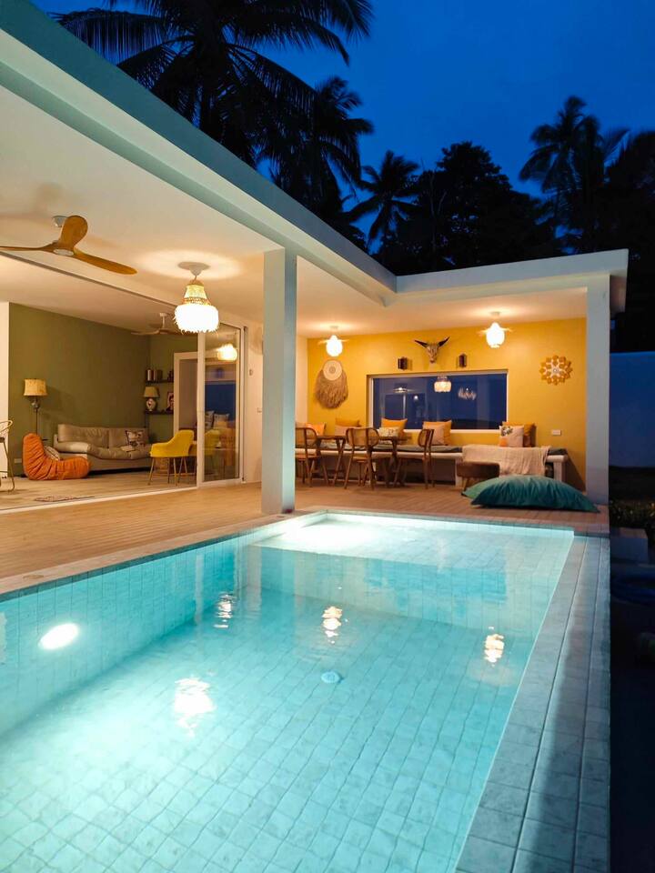 Oasis Road Villa 2 Chambres  5 Min/ Plage - Ko Pha-ngan