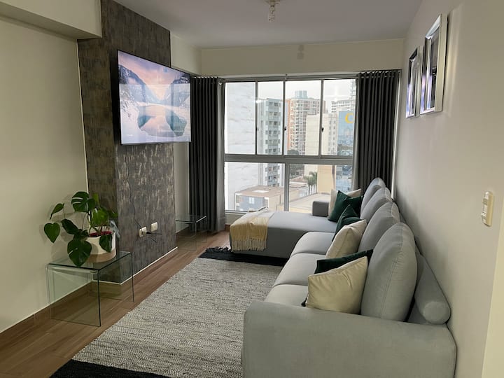 Departamento Moderno, Céntrico Y Acogedor - Lima
