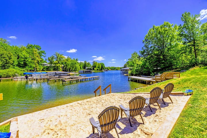 5br Lakefront Lake Anna, Hot Tub, Pool, Beach - Lake Anna, VA