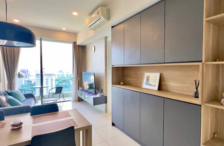 Balcony Cityscape Iii @The Robertson Residence 41f - Kuala Lumpur