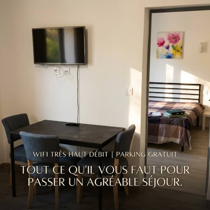 T2 Avec Parking – 15 Min Sète & Plages - Mèze