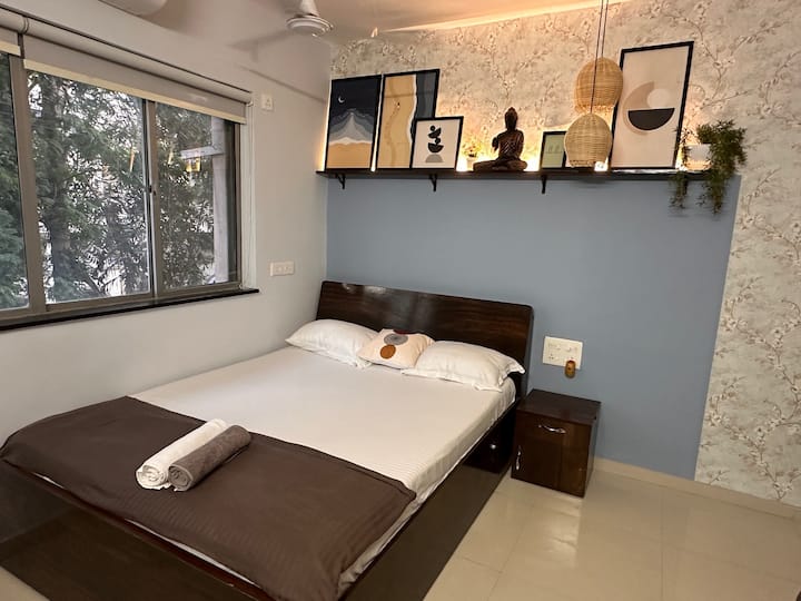 Tiara: Cozy Room In Koregaon Park| Wifi Smarttv Ac - Pune