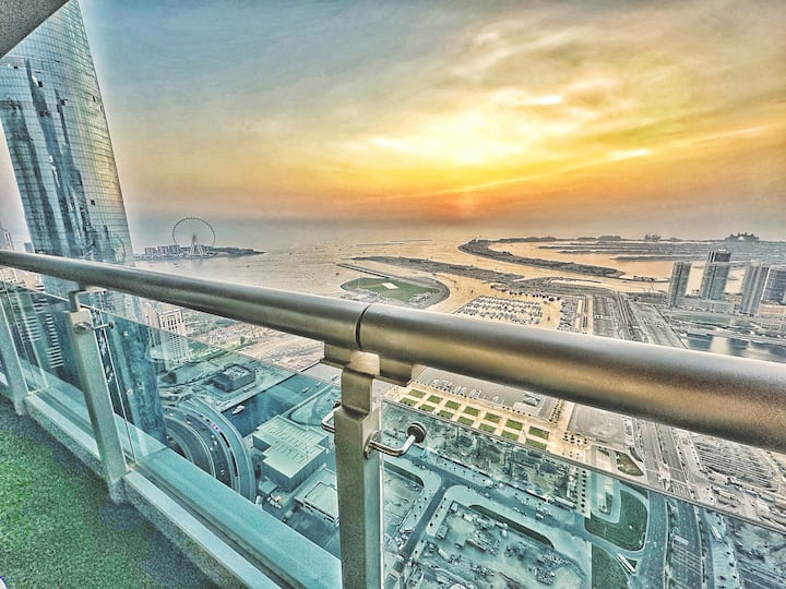 Magical Dubai Eye | Full Palm & Sea View[61 Floor] - United Arab Emirates