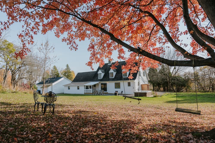 Gite Champêtre Avec Spa Et Sauna - Quebec