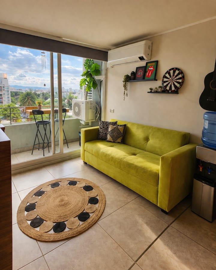 Estudio Equipado Ac Parking | 4p Estadio Nacional - Santiago (Chile)