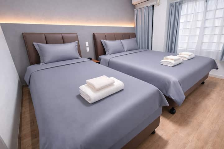 Lucky Namba - 難波駅7分・道頓堀/心斎橋16分、3名可 - Osaka