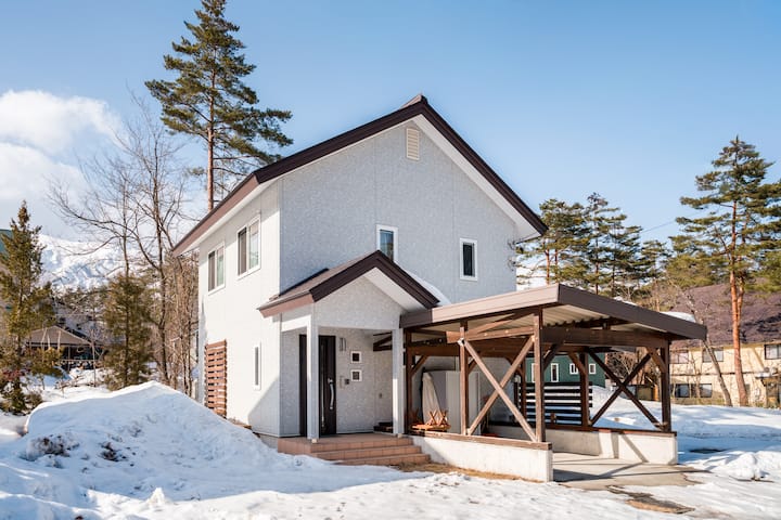 Cozy 3br Home With Tatami Room & Bbq Deck - Hakuba