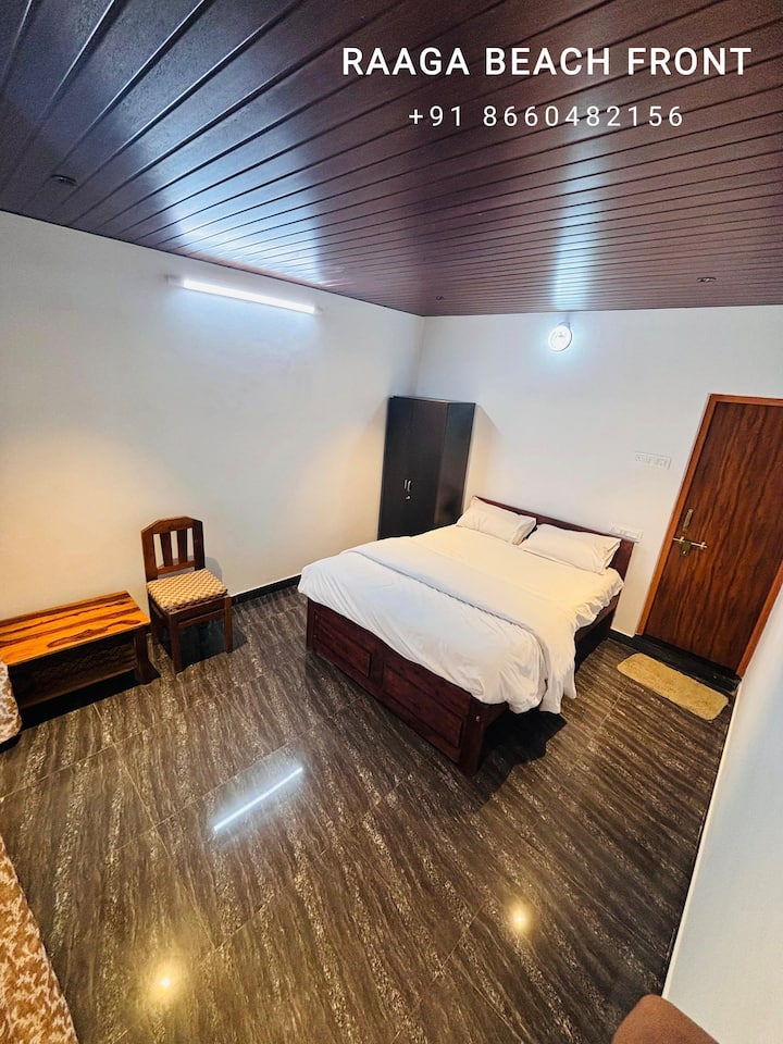 Raaga Beach Front - 3 Rooms - Ankola