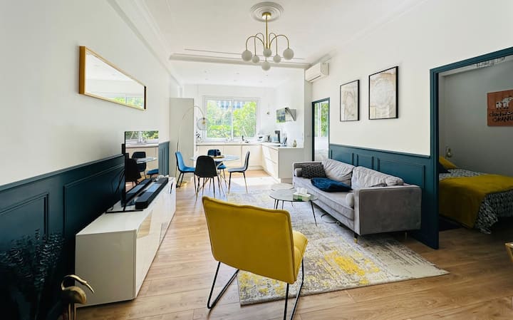 Luxueux Appartement, Carré D'or,
Square Mozart - Nizza