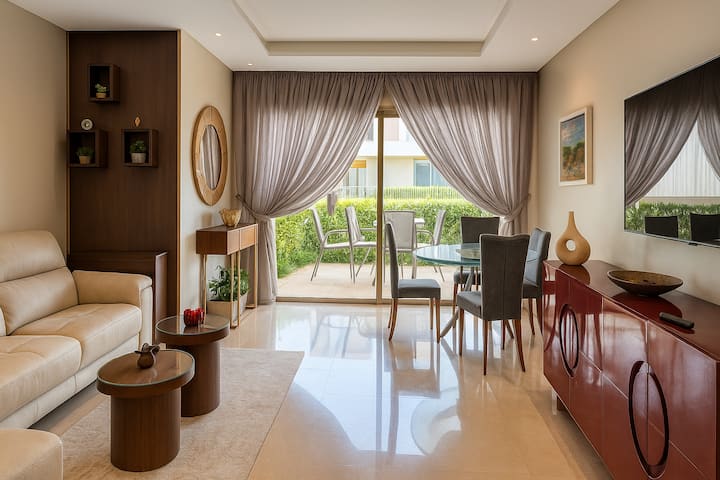 Tranquility With Ocean View And Gym - Rabat