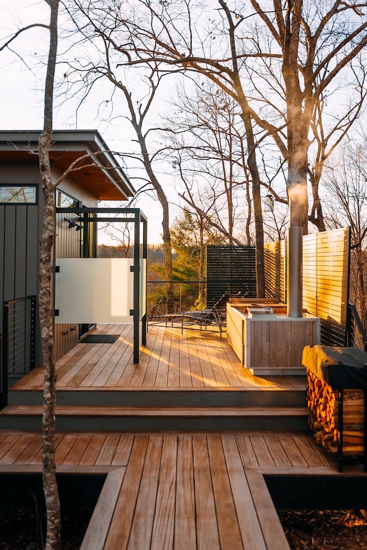 Modern Luxury Escape | Dahlonega, Hot Tub & Trails - Dawsonville, GA