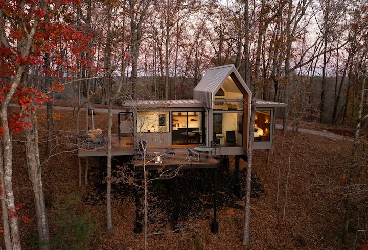 Modern Luxury Escape | Dahlonega, Hot Tub & Trails - Dawsonville, GA