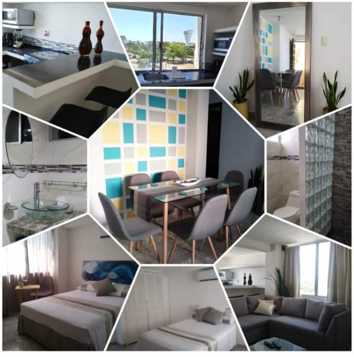 Centro Cancún Av. Inmejorable Junto Plaza Y Playas - Cancún