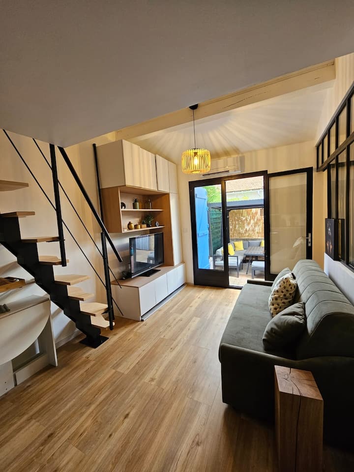 Frontignan Petite Maison Coquette 30m2-100m Plage - Frontignan