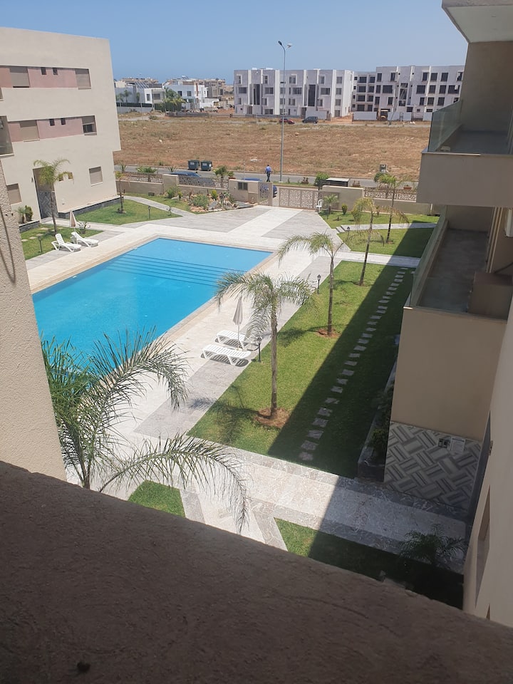 Appartement Avec Piscine Proche De La Plage - Skhirat