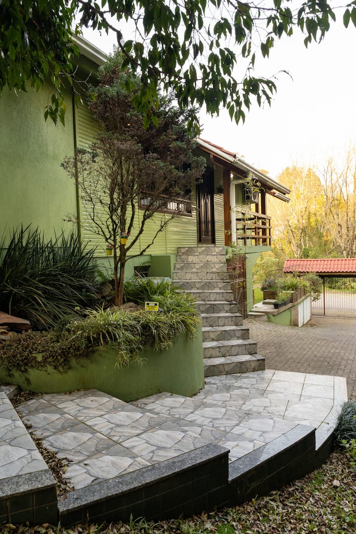 Casa De 3 Quartos / Aceita Pet / 5min Do Centro - Nova Petrópolis