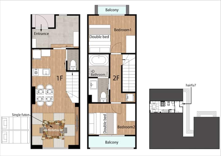 [Hirafu7]5 Mins From Niseko Resort! Cozy Apt. 6ppl - Niseko