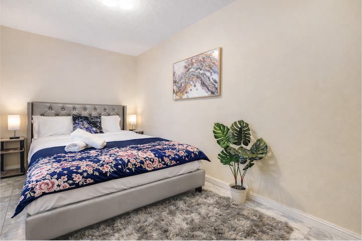 Quiet Street+convenient New 2bd/1ba Self Check In - Montebello, CA