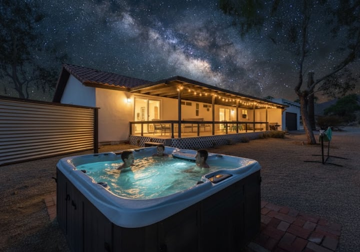 Desert Getaway W/spa, Ping Pong, Backyard - Borrego Springs, CA