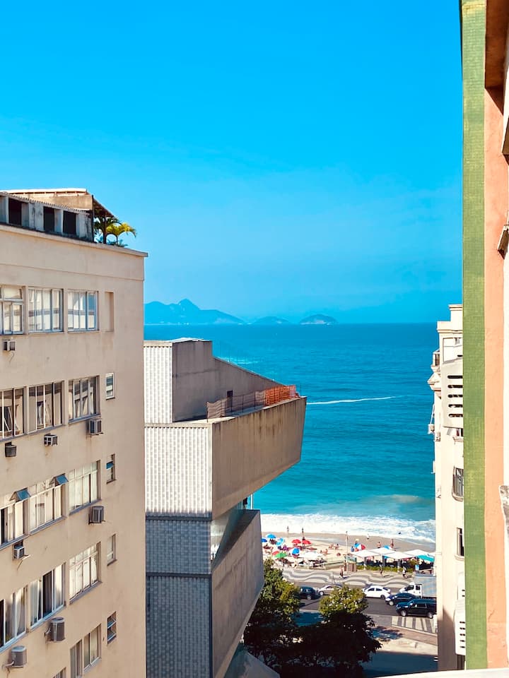 Apartamento Vista Mar En Copacabana - Rio de Janeiro