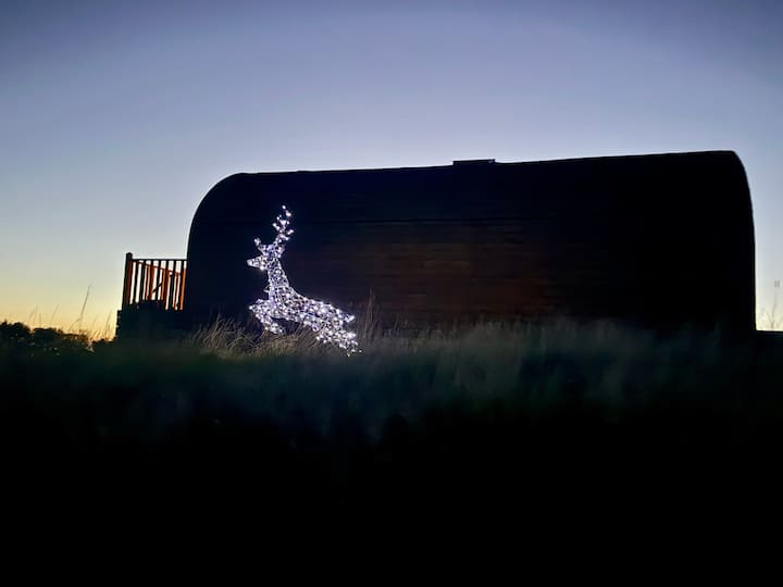 Hope- Secluded Cabin With Stream -Fellfarmhideaway - Northumberland