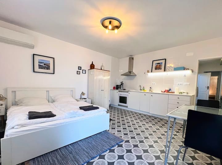 Coastal Studio • Rooftop Ocean View • Beach • Gym - Atalaia