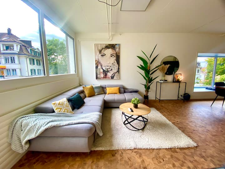 Modernes 120m2 Loft Mit 3 Schlafzimmern In Zürich - Zurich, Switzerland