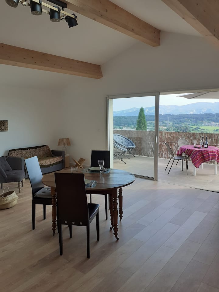 Superbe T2 Avec Vue Panoramique Sur La Rade - Allauch