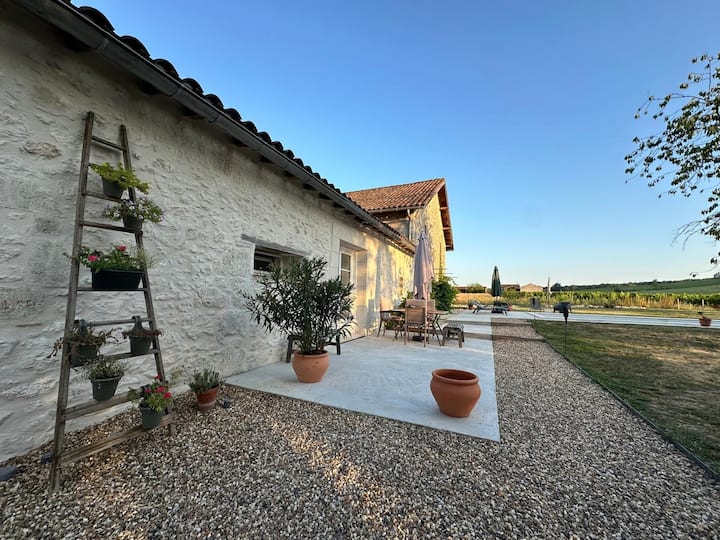 Les Cabrolles. Vue Sur Vignes - Gîte De Charme - Sainte-Foy-la-Grande
