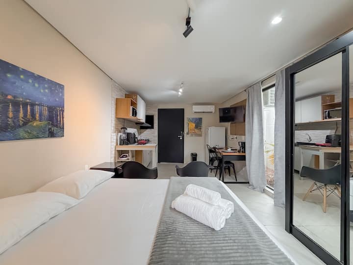 Loft 300m From Congonhas Super Equipped O13 - Brasil