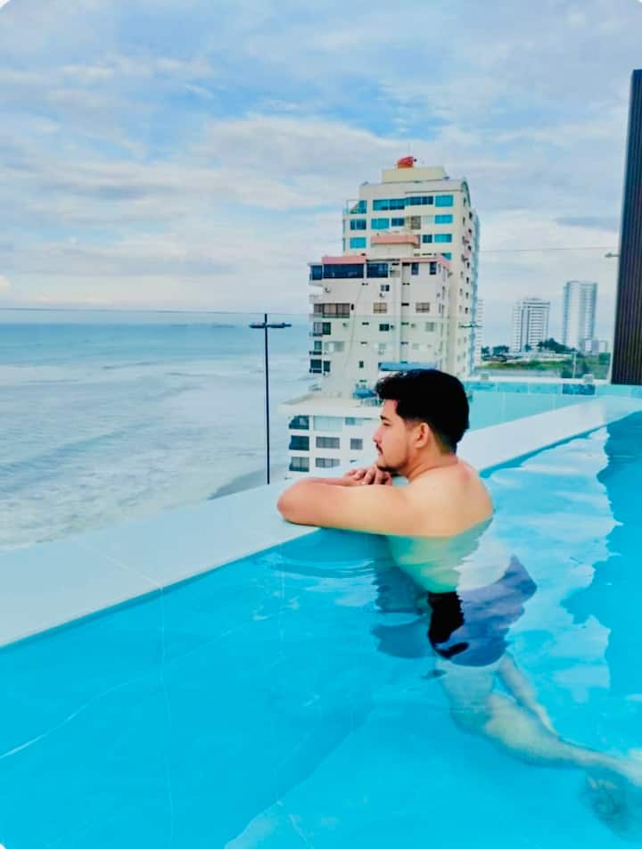 Beautiful Apartment In Salinas - Équateur