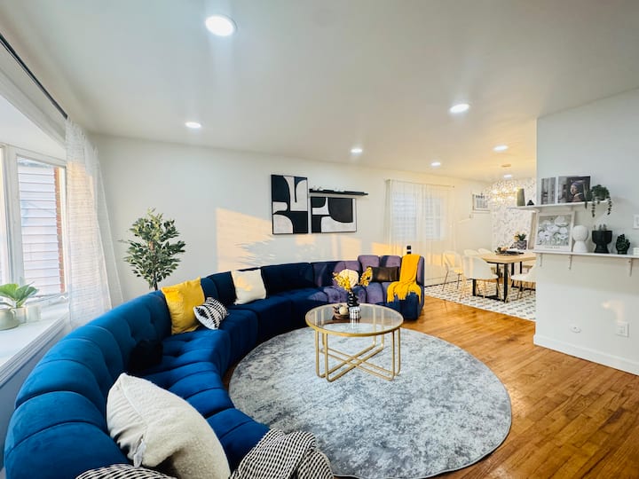 Lux Designer's Home W/ Game Rm+3 Parking Near Nyc - Union City, NJ