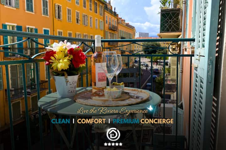 Votre Oasis - Cocon Douillet Avec Balcon à Nice - Nice