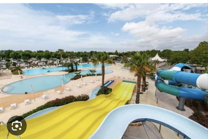 Location Mobilhome Au Camping La Carabasse - Agde