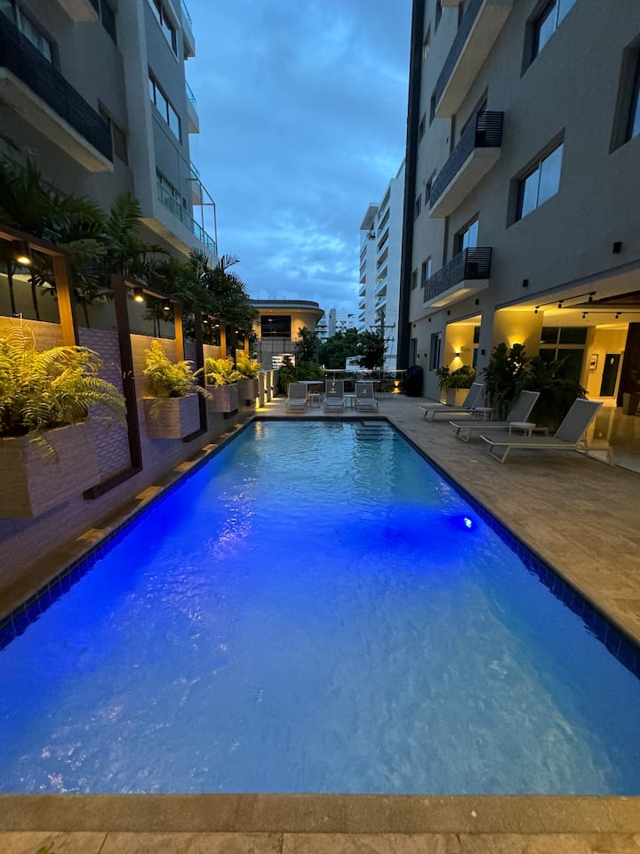 Luxury Condo In Naco 3bdr | Pool | Gym | Wifi - Santo Domingo