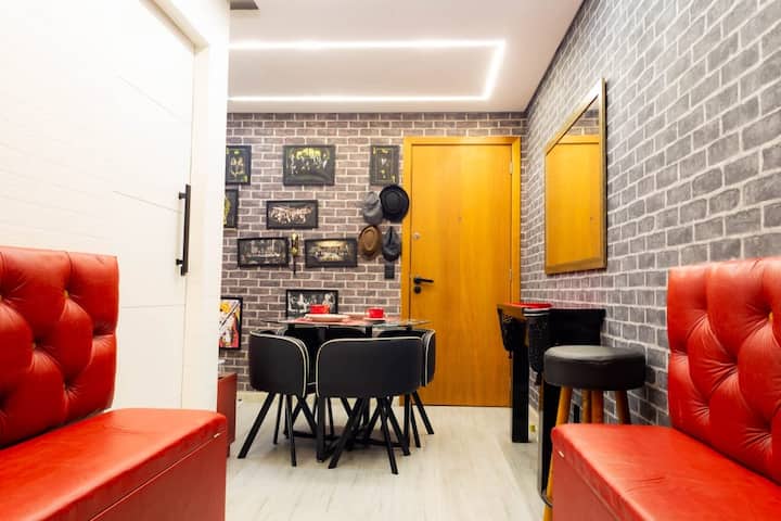Wonderful Themed Flat - Asa Sul - 巴西利亞