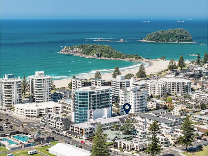 Luxury Beach Escape 1 Bedroom Apartment - Mount Maunganui