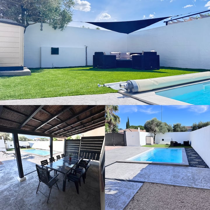 Villa/piscine Aux Portes De La Camargue 8 Pers - Camargue