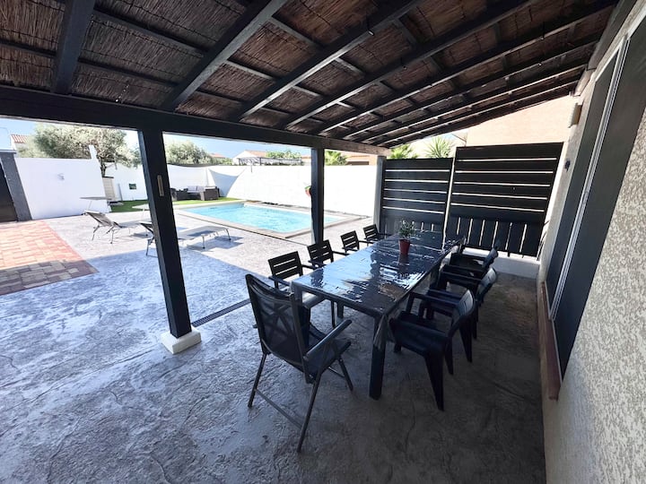 Villa 8 Pers, Piscine Jardin Privé, Proche Plages - Camargue