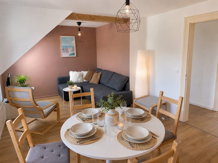 75 M² Rénové, Balcon Vue Vosges, Clim, Parking - Bitche