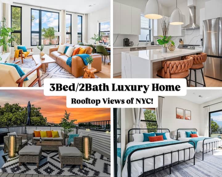 Lux Penthouse | Rooftop Views Of Nyc! Near Path! - Nueva York