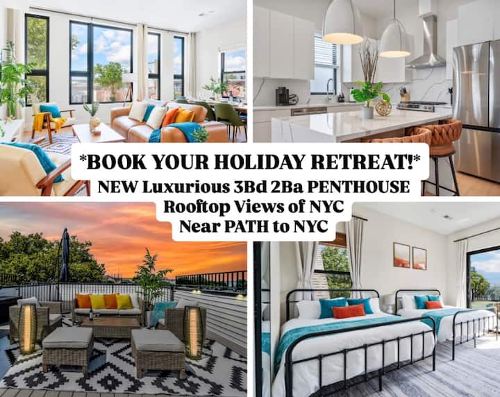 Penthouse+private Rooftop Min To Path To Nyc! - Hoboken, NJ
