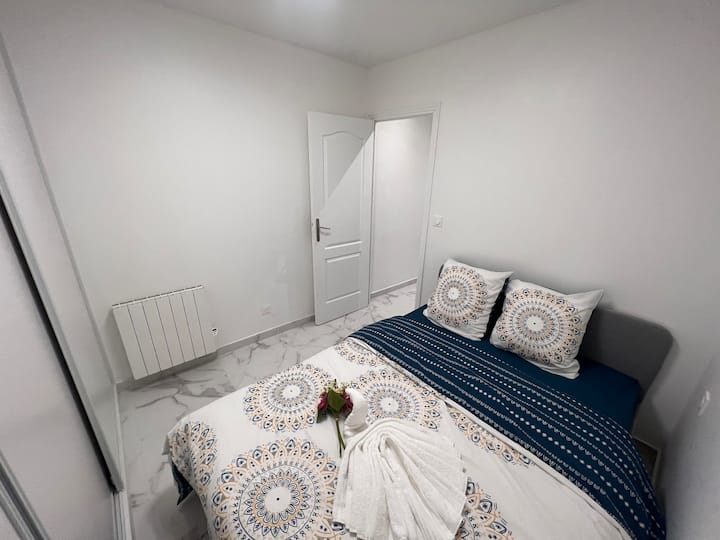 Chambre Double Privée N1 - Ivry-sur-Seine
