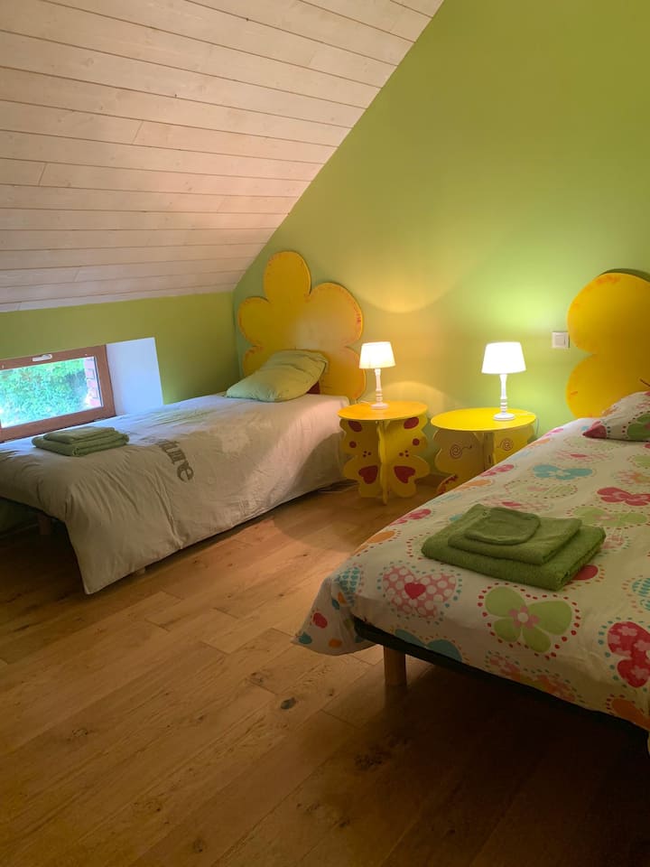 Gîte 4 Chambres 
à La Campagne - Mayenne