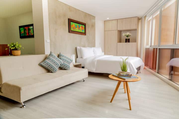 Acogedor Loft Apto Edificio Soho La Castellana - Quindío