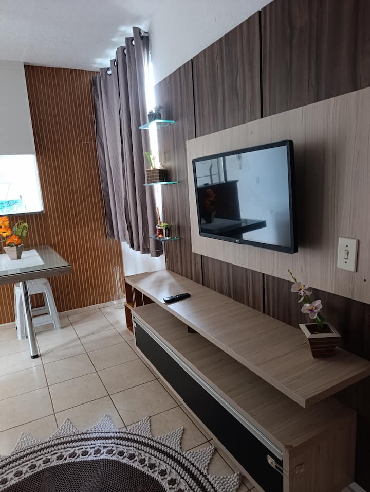 Aconchego & Praticidade • Apê Completo - Campo Grande