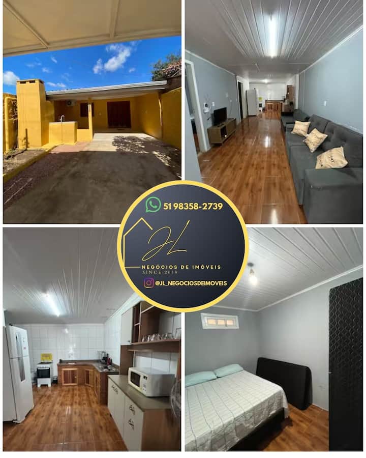 Casa P/10 Pessoas! Próx. Ao Centro + Churrasqueira - Novo Hamburgo